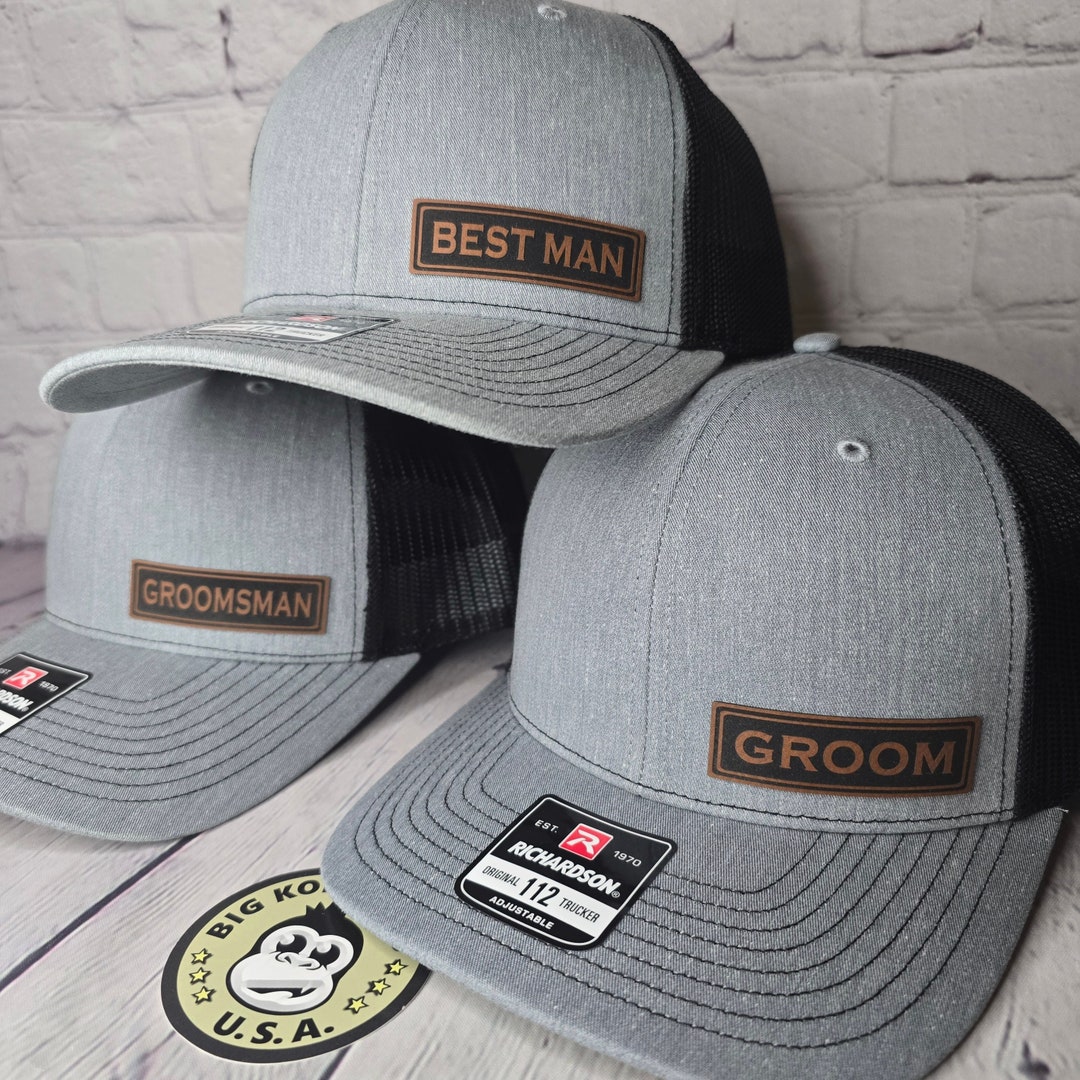 Groom Wedding Hat, Custom Best Man Hat, Groomsman Cap, Wedding Cap ...