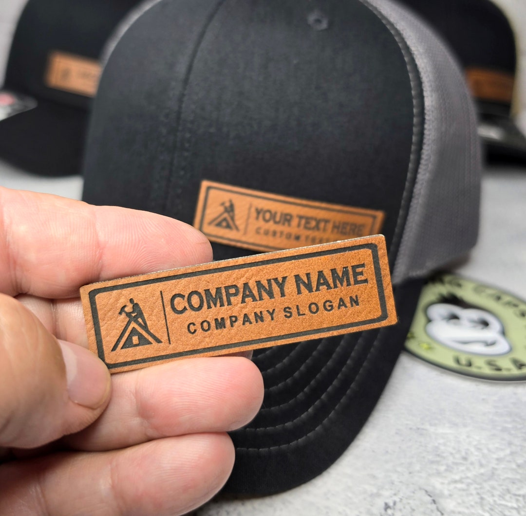 Custom Text Company Hats, Personalized Business Hats, Customizable ...