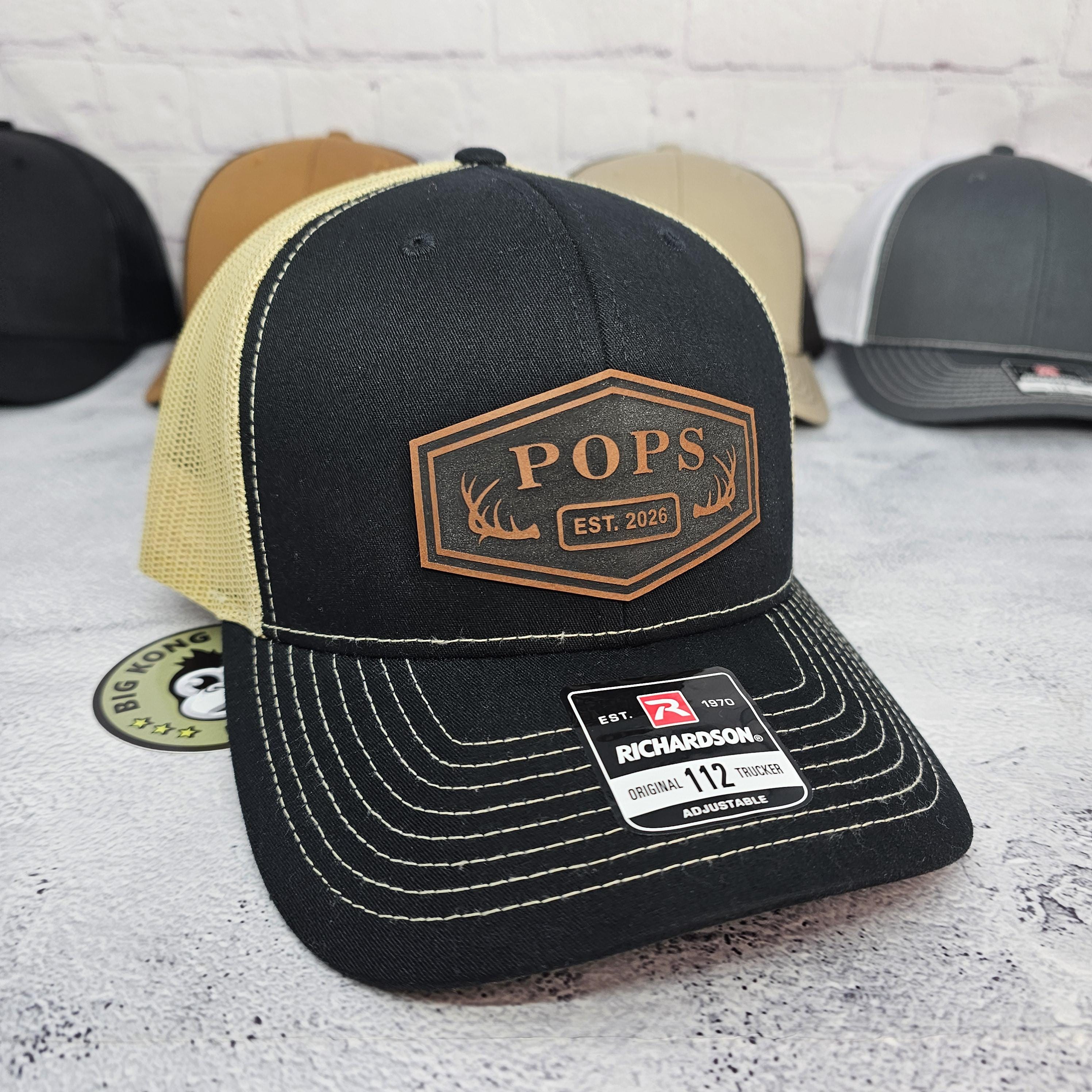Custom POPS Hat, Pops Baseball Cap, Personalized Est Year Custom Text ...