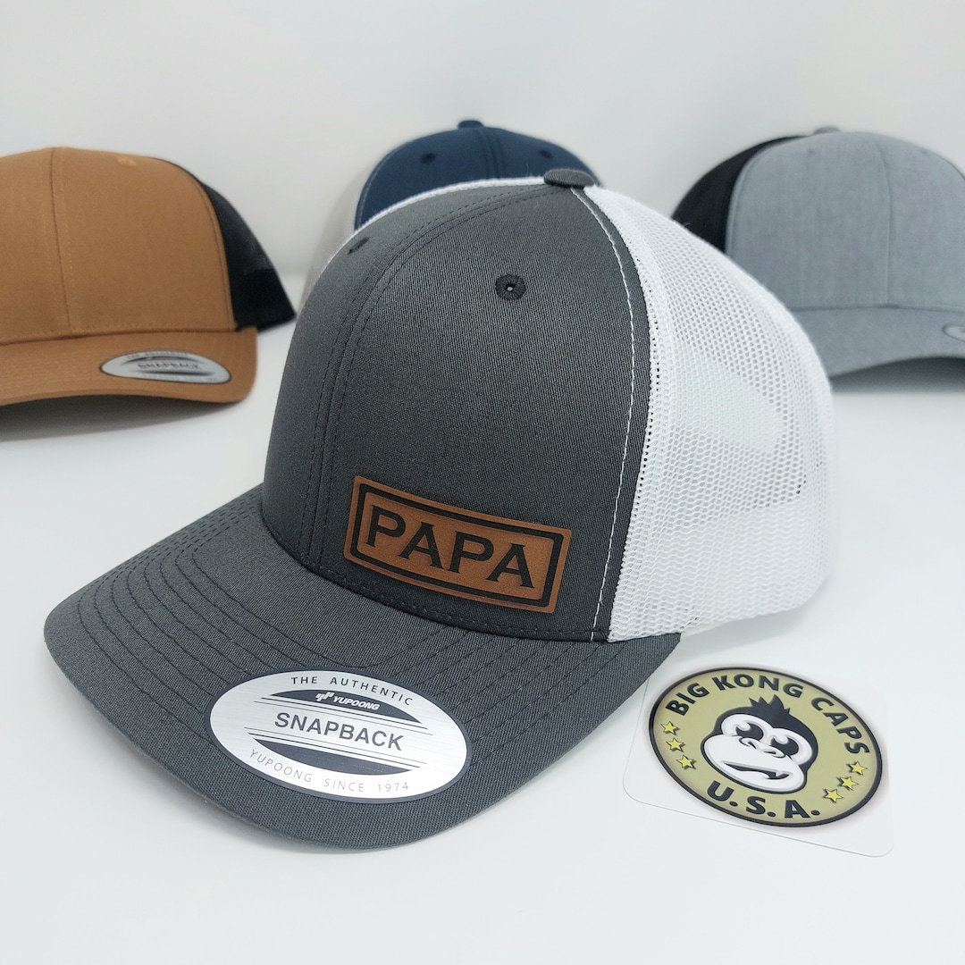 PAPA HAT, Custom Papa Cap, Fathers Day Gifts, Birthday Gift, New PAPA ...