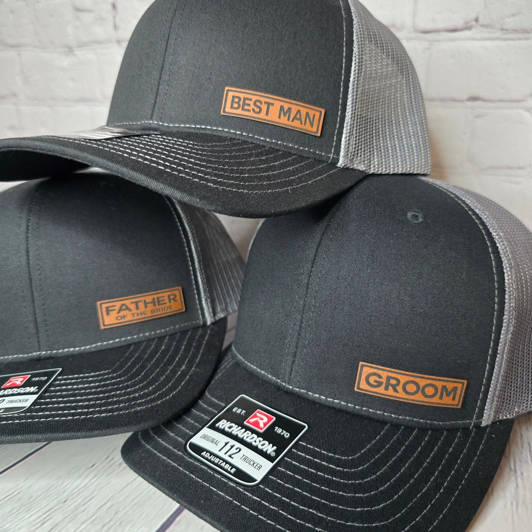 Custom Wedding Party Hats, Groom Hat, Richardson 112 Wedding Hats, Best ...