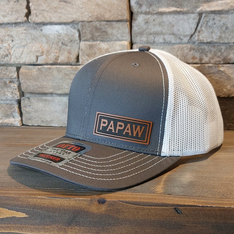 PAPAW Hat PAPAW Baseball Cap Papaw Trucker Hat Gifts for - Etsy