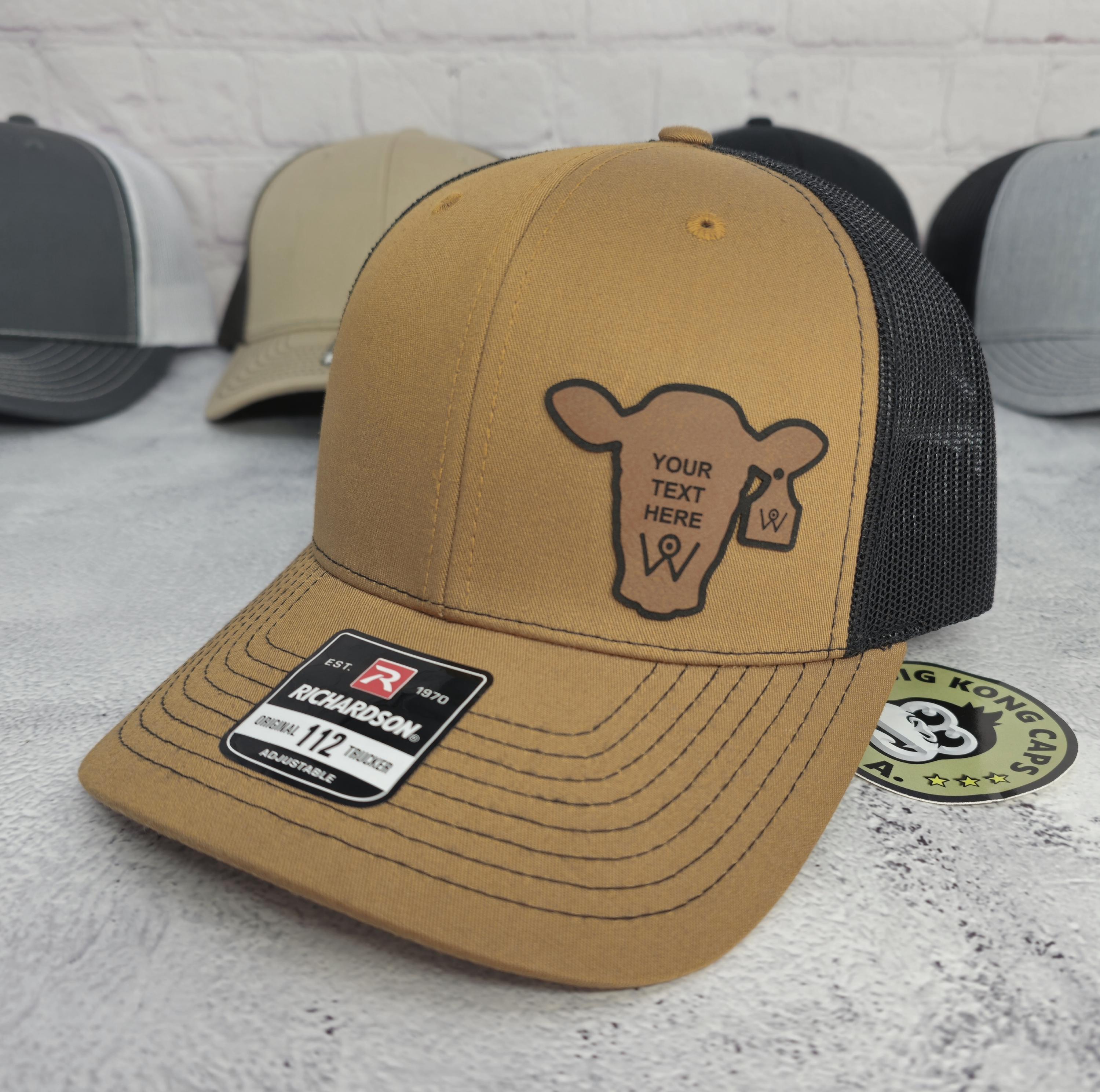 Custom Text Hats, Personalized Cattle Brand Hat, Camo Cattle Ranch Caps ...