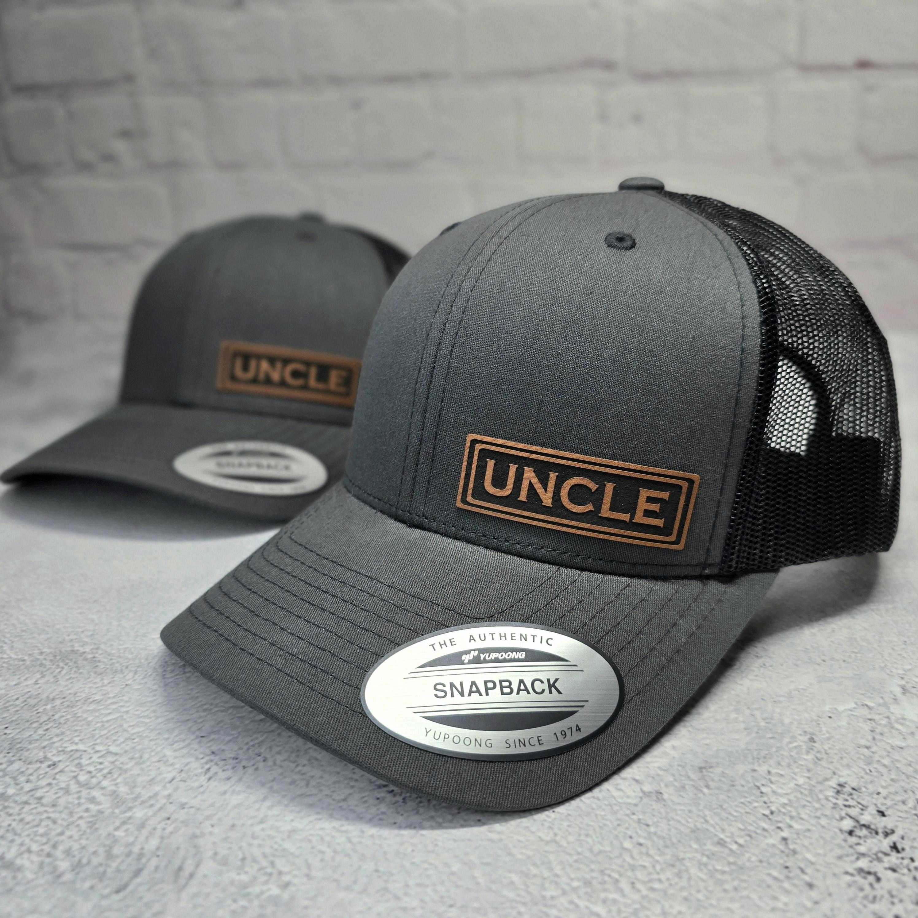 Uncle Hat, Uncle Patch Cap, Uncle Birthday Gifts, Personalized Gifts ...