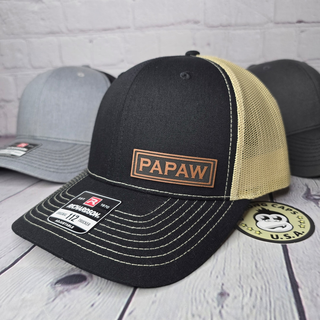 PAPAW Hat, PAPAW Baseball Cap, Papaw Trucker Hat, Gifts for Papaw, Grandpa Birthday Gift, Papaw ...
