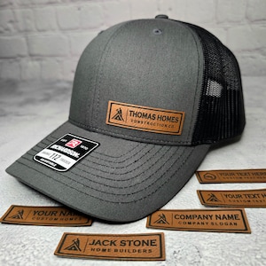 Custom Text Company Hats, Personalized Business Hats, Customizable ...