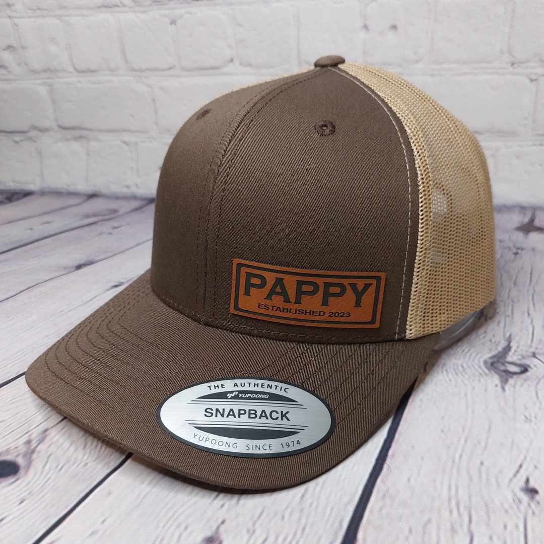 Custom PAPPY HAT, Pappy Established Any Year 2023, 2022, Customizable ...
