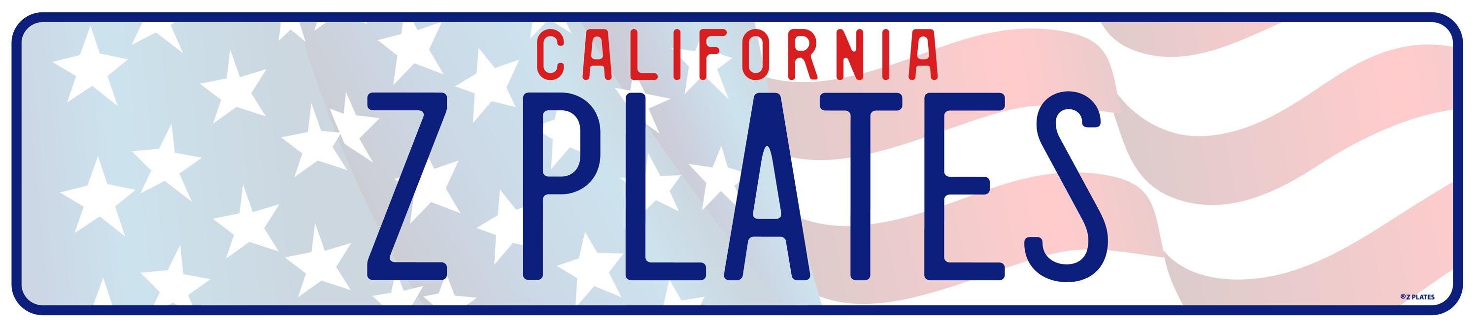 Custom California Legacy Euro-style License Plate - Etsy