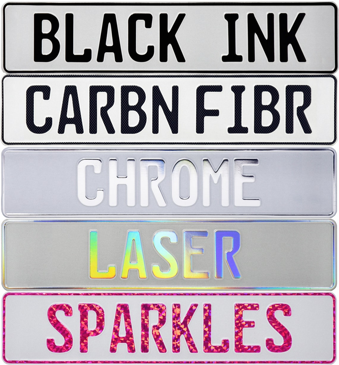 Custom European German License Plate and Frame | Etsy