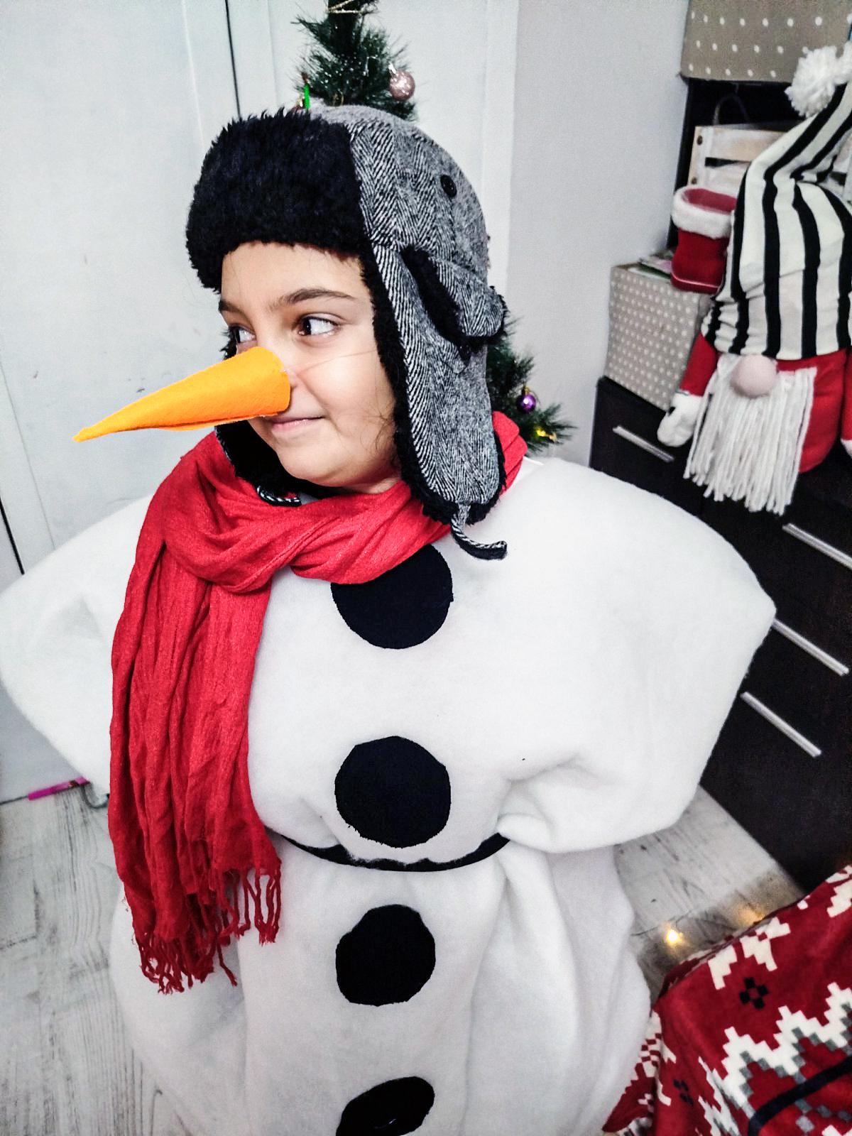 Snowman Halloween Costume Carnival Costume, Halloween Costume Boy Girl ...