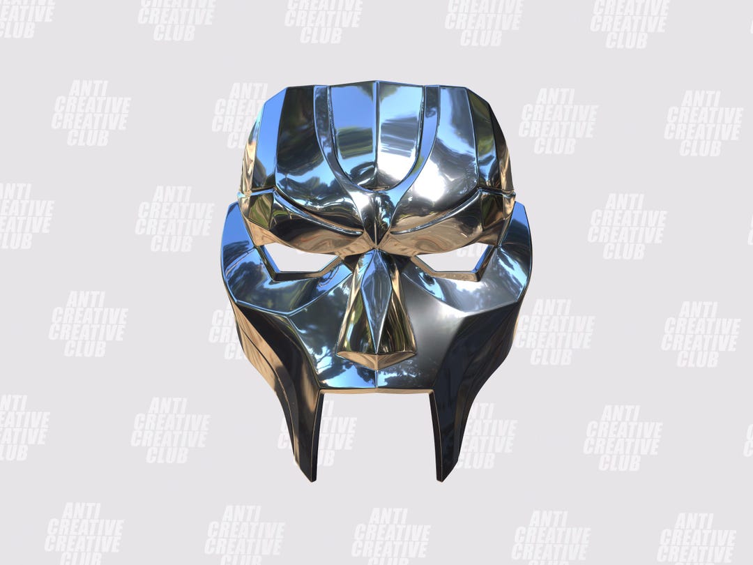 The Weeknd Mask DIGITAL After Hours Til Dawn Chrome Mask DIGITAL 3D ...