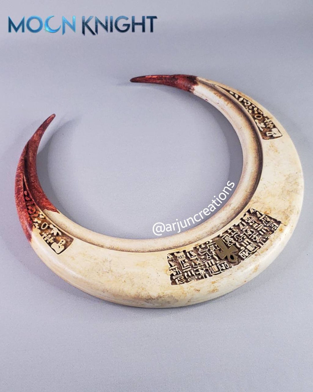 Moonknight Crescent Darts Moon Weapon Prop - 3D Printed - Disney Plus ...