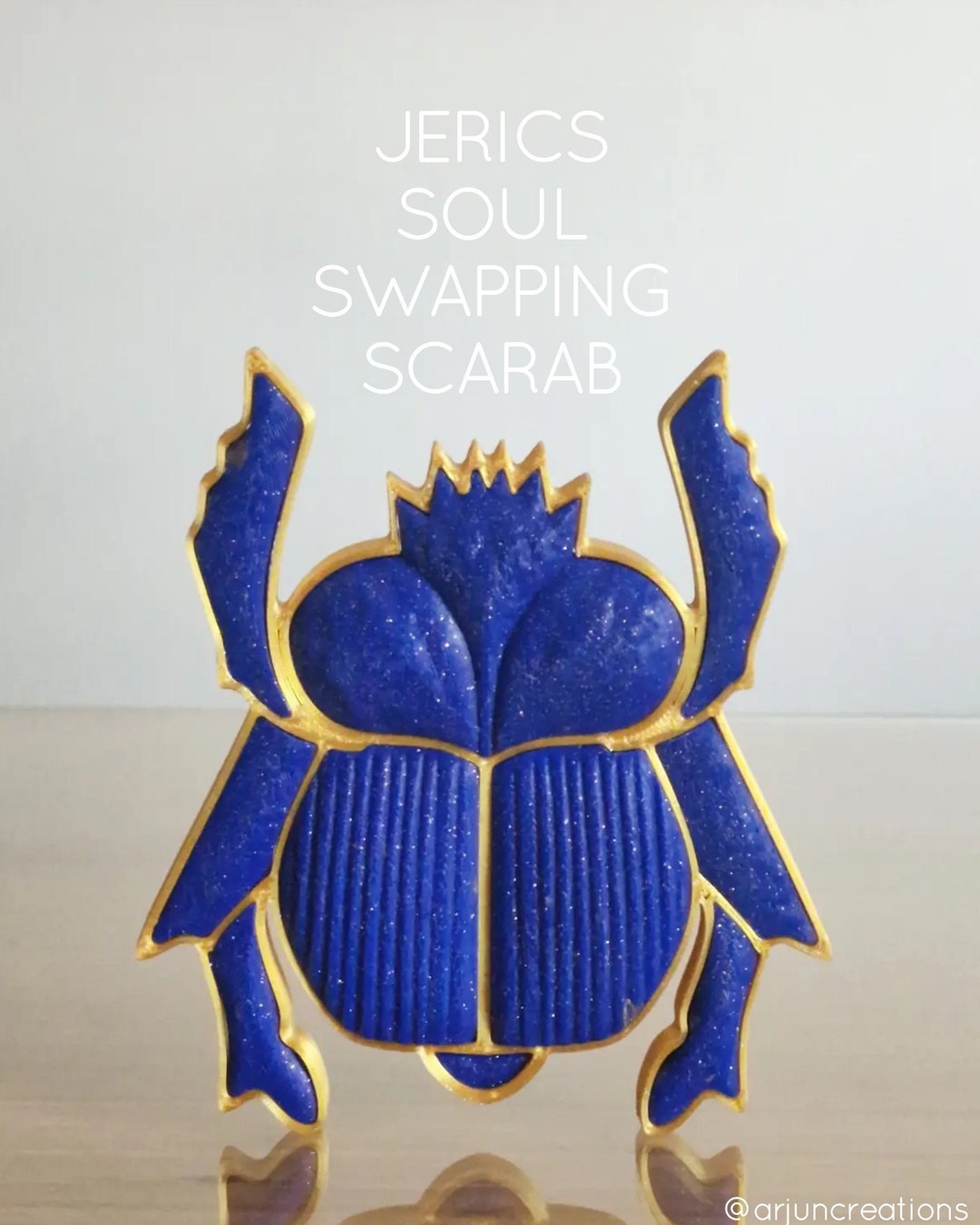 Jeric's Soul Swapping Scarab - Charmed TV Show - 3D Printed - Halliwell ...