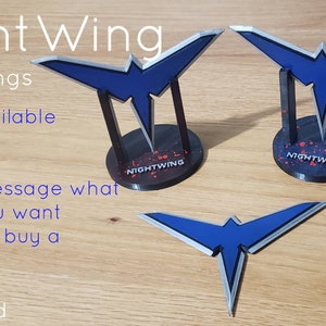 Titans Nightwing Wingdings - 3D Printed - Titans - Utility - 2021 ...