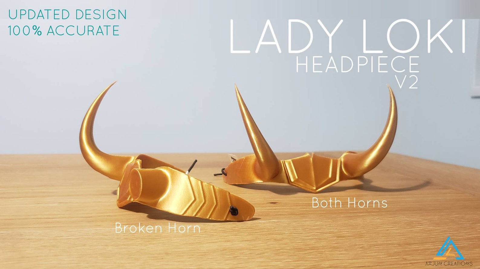 Lady Loki Headpiece Sylvie Crown 3D Printed Cosplay - Etsy Canada