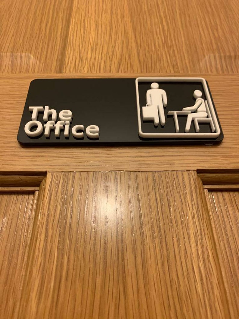 The Office TV Show Door Sign - Laser Cut - Personalized - Michael Scott ...
