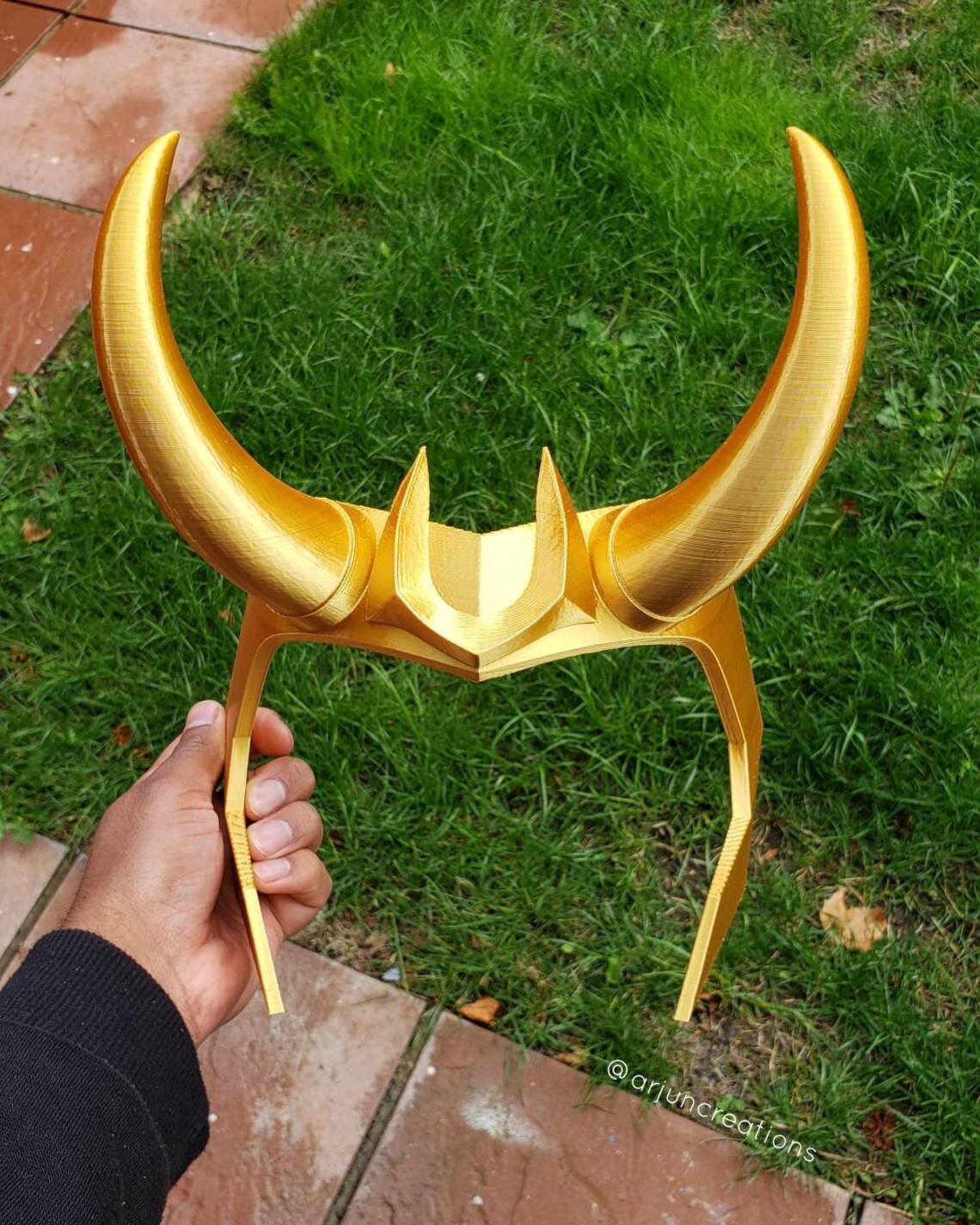 Loki Headpiece Crown 3D Printed Cosplay Disney Plus | Etsy