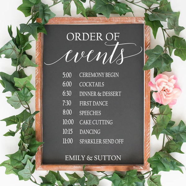 Rustic Wedding Signs - Etsy