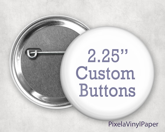 2.25 Custom Pin Back Badges Boutons commandes en vrac Tour | Etsy