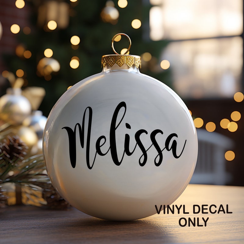 Ornament Decals - Etsy