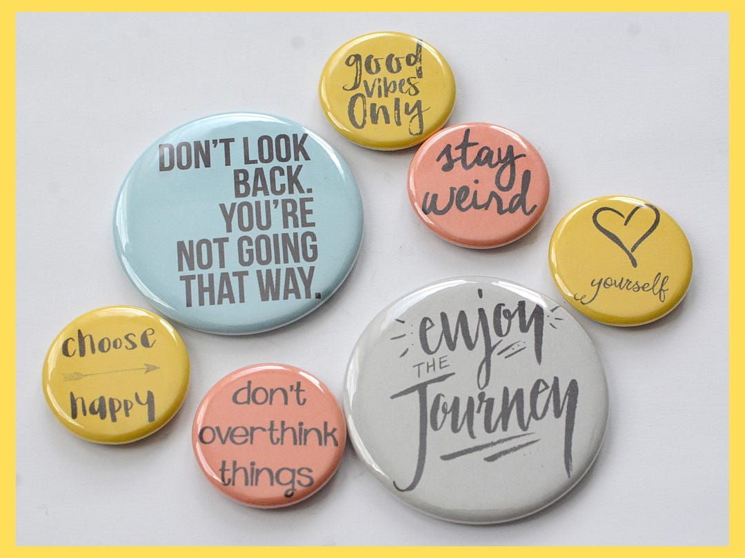 Motivational Magnets | 7-pc Magnet Set | Encouraging Sayings ...