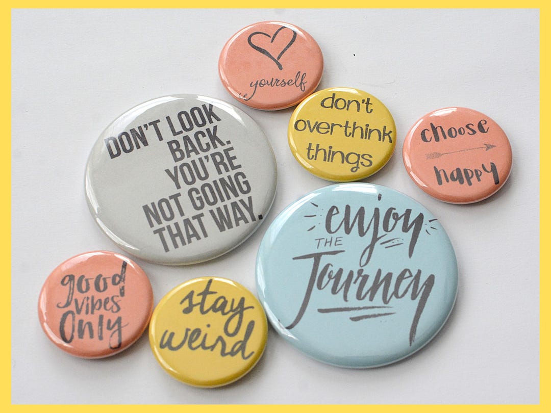 Motivational Magnets | 7-pc Magnet Set | Encouraging Sayings ...