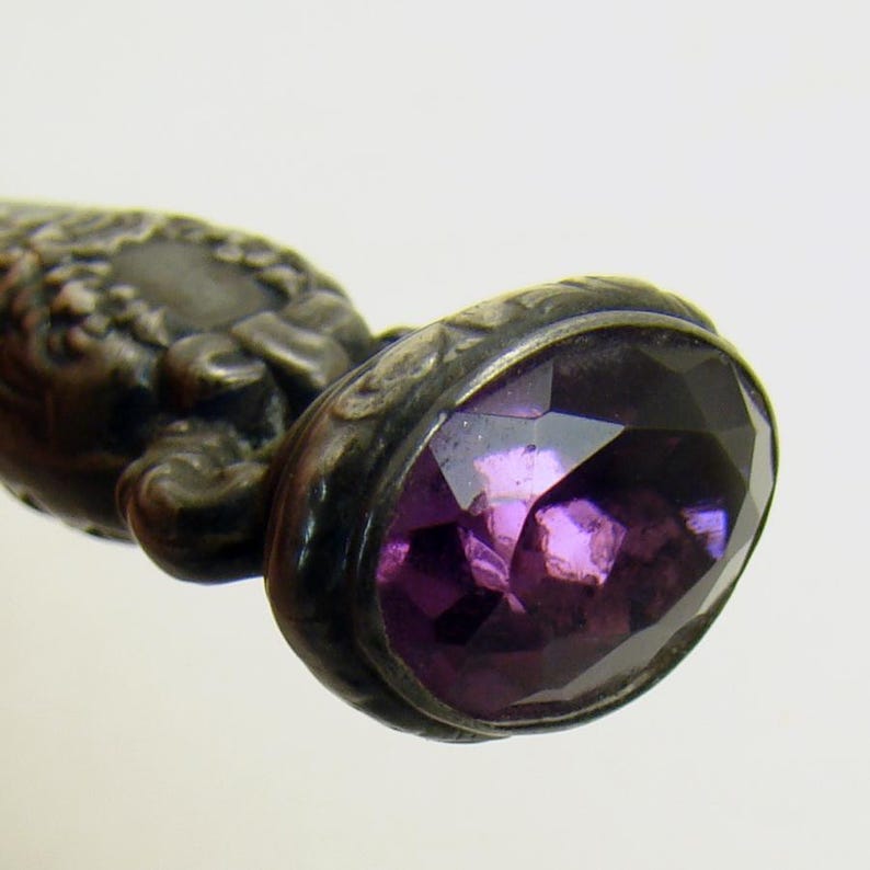 Victorian Boot Hook With Gemstone Top - 1890's - Etsy