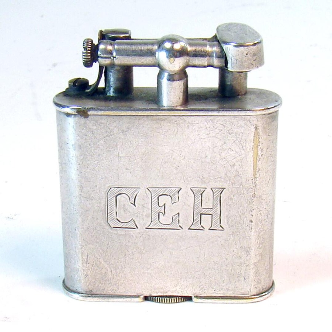 Dunhill Silver Plated Lift-arm Table Lighter - Etsy