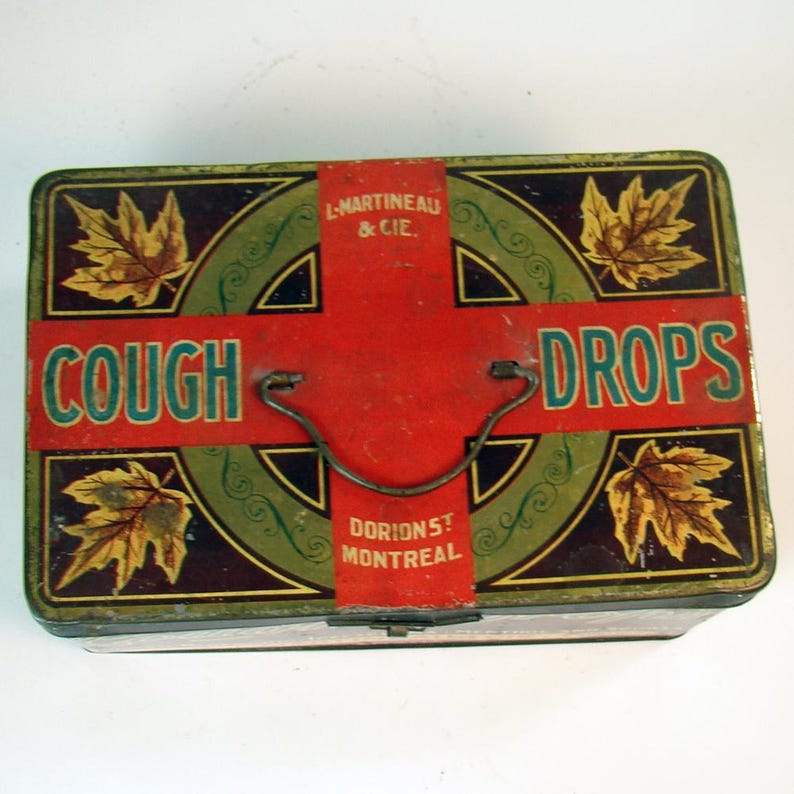 Cough Drops Tin From Canada - Etsy