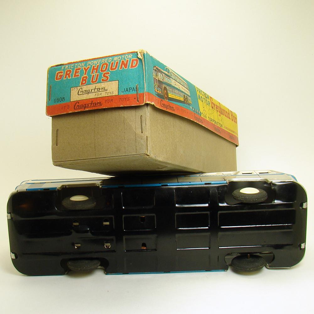 Greyhound Tin Bus Friction Toy in Box - Etsy