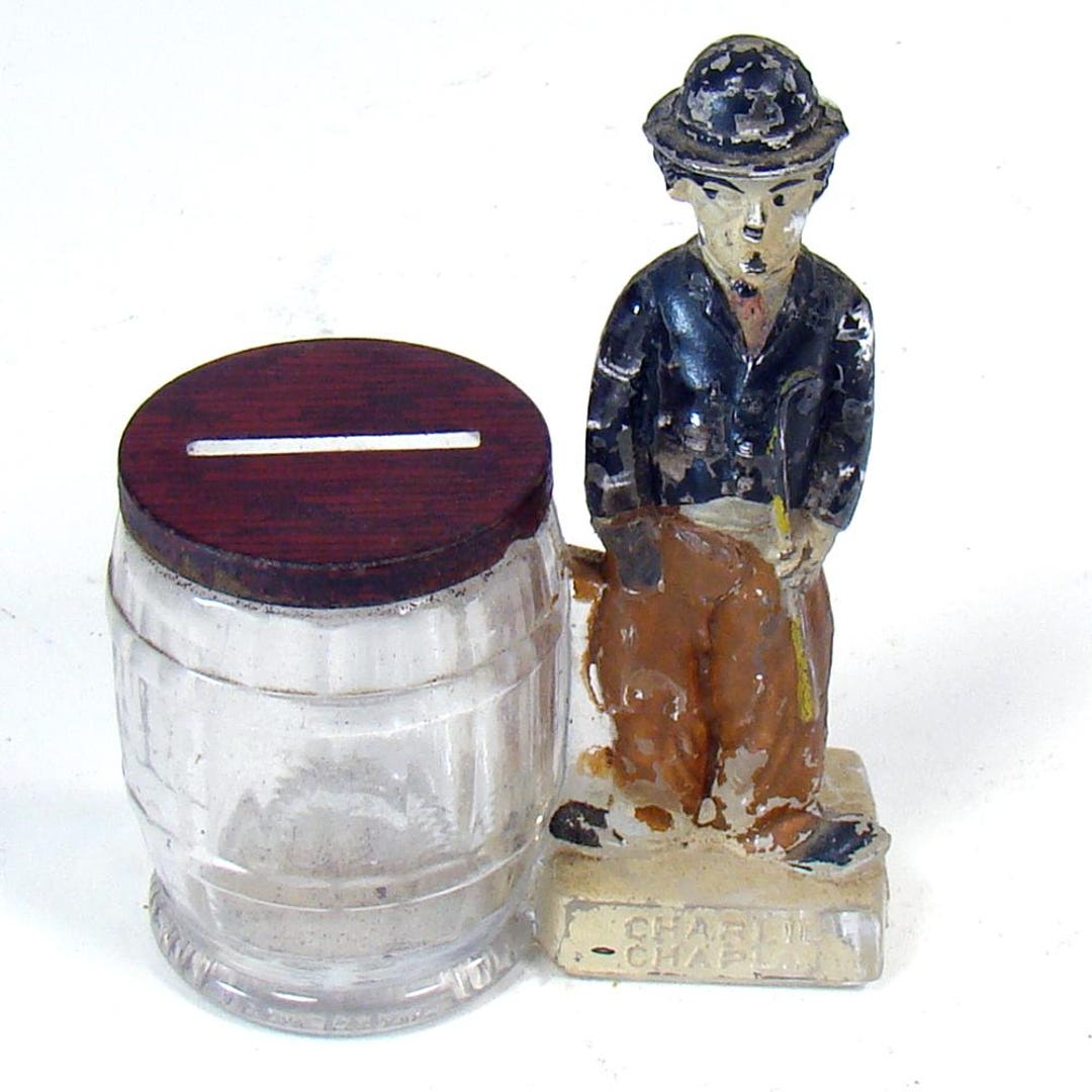Charlie Chaplin Bank and Candy Container - Etsy