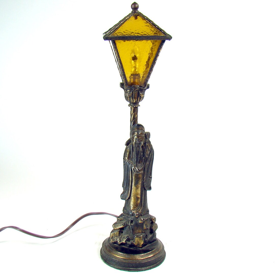 Chinese Lamp Post Accent Lamp - Etsy