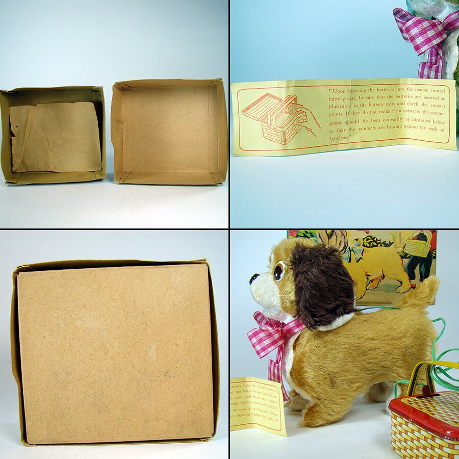 Remote Control Barking Dog Battery-operated Toy Mint in Box - Etsy