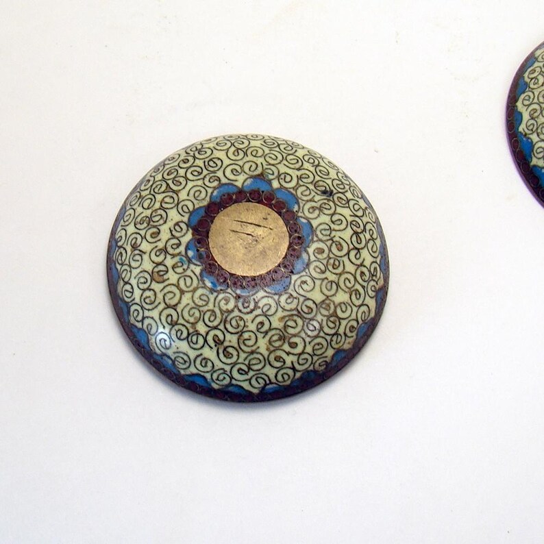 Cloisonne Ginbari Pill Box - 1910 - Etsy