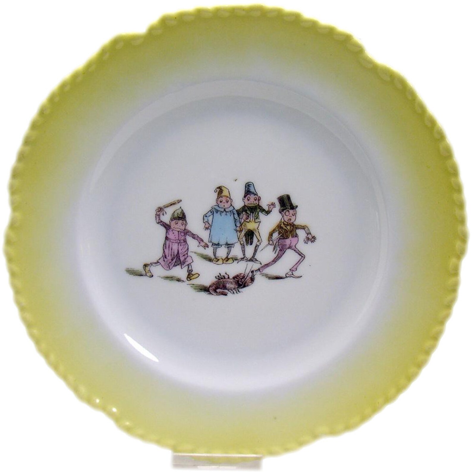 Palmer Cox Brownies Porcelain Plate - C. 1900 - Etsy