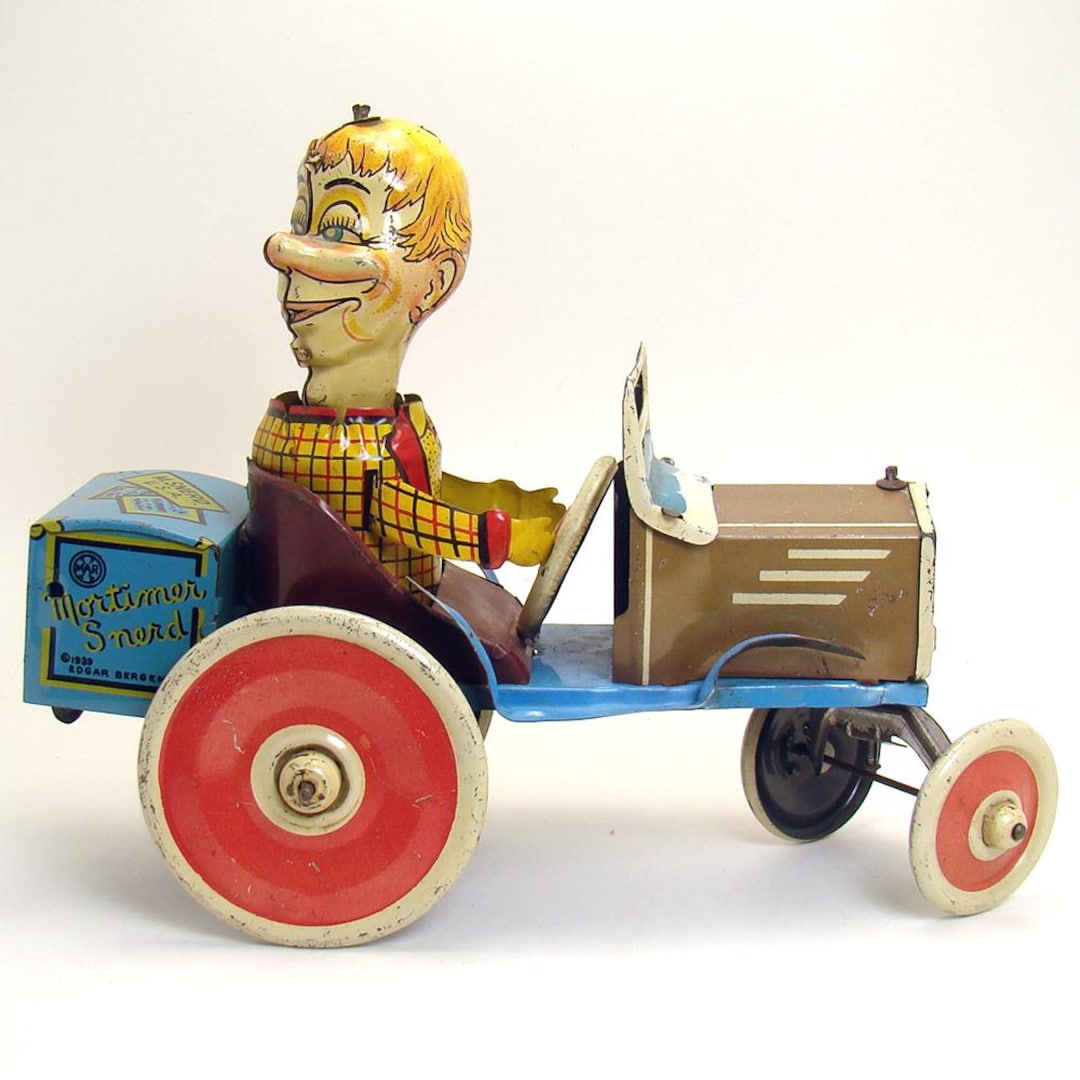 Mortimer Snerd Crazy Car Wind-up Toy - Etsy