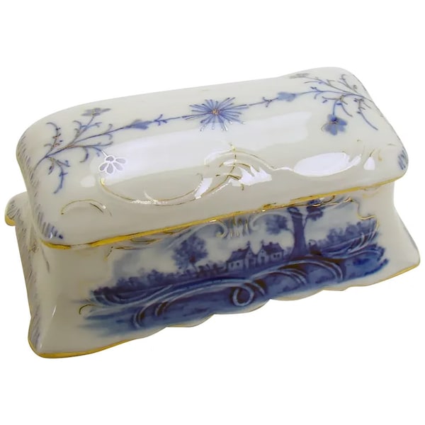 Porcelain Stamp Holder - Etsy