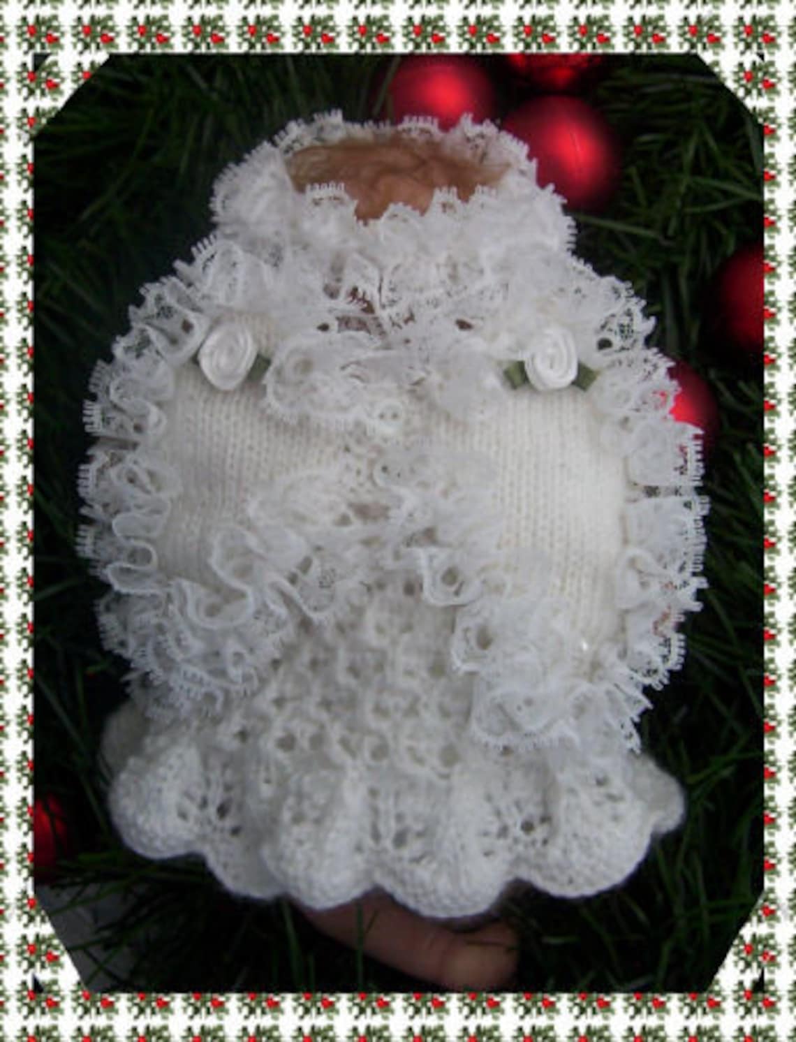 Christmas Angel Knitting Pattern 7-12 Dolls - Etsy