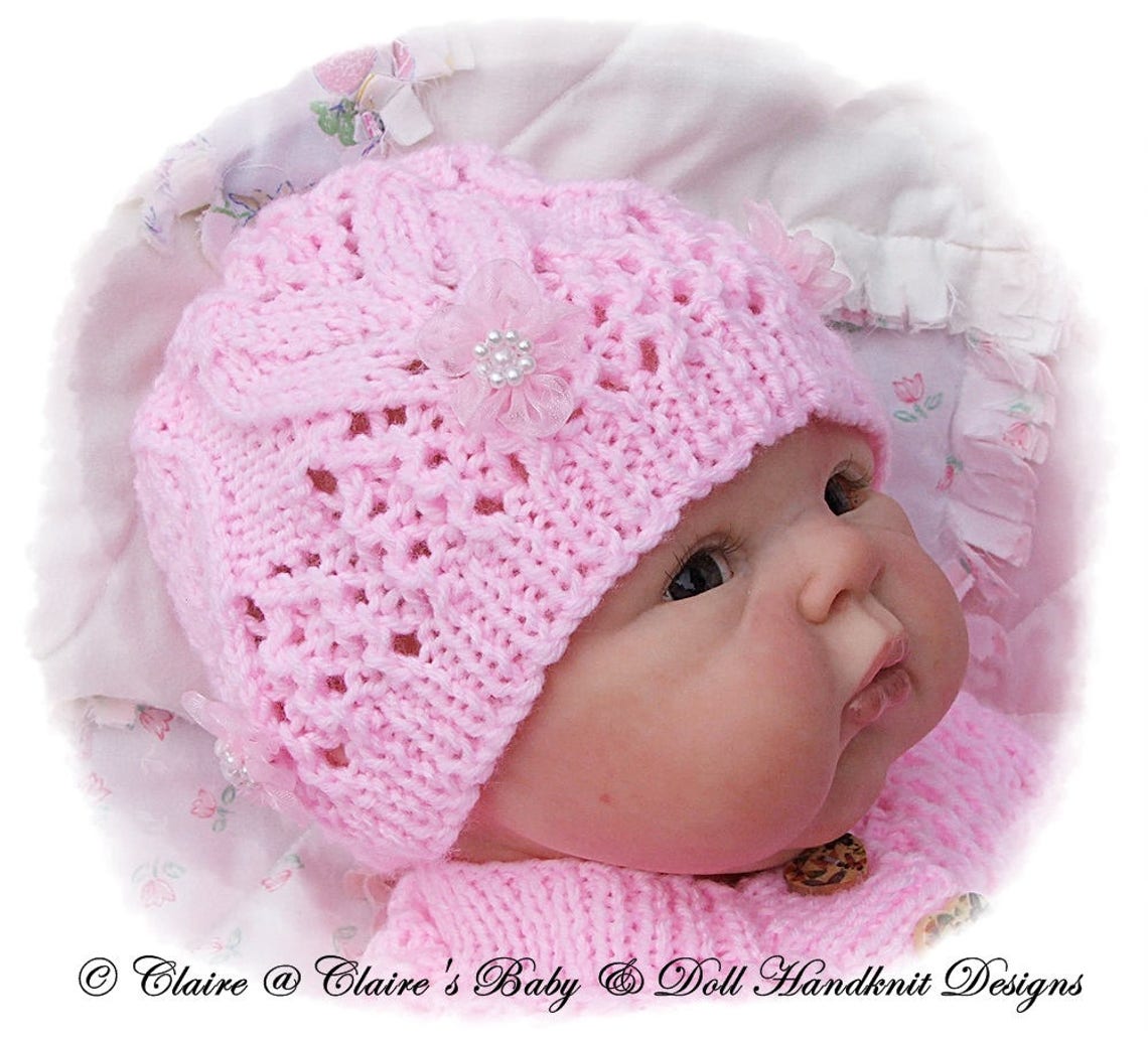 Knitting Pattern F98 Lacy Winter Pram Set T Fit Doll - Etsy Canada
