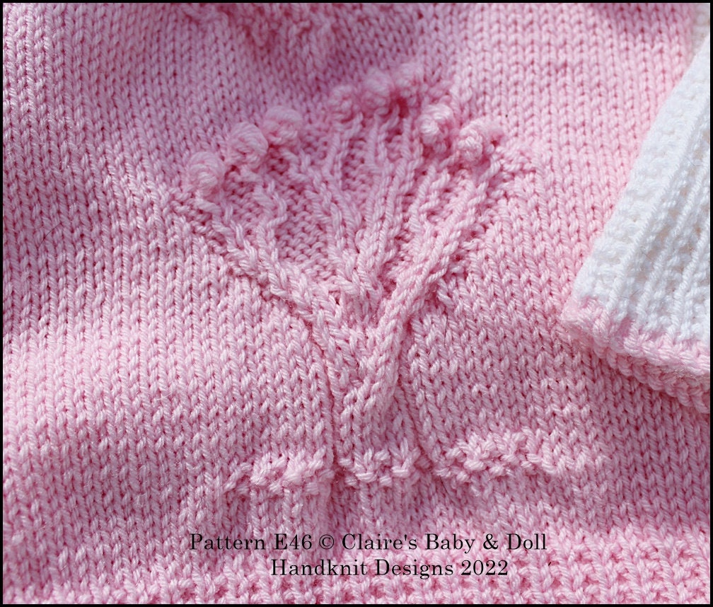 Knitting Pattern to Make Tree of Life Outfits for Preemie-3m | Etsy