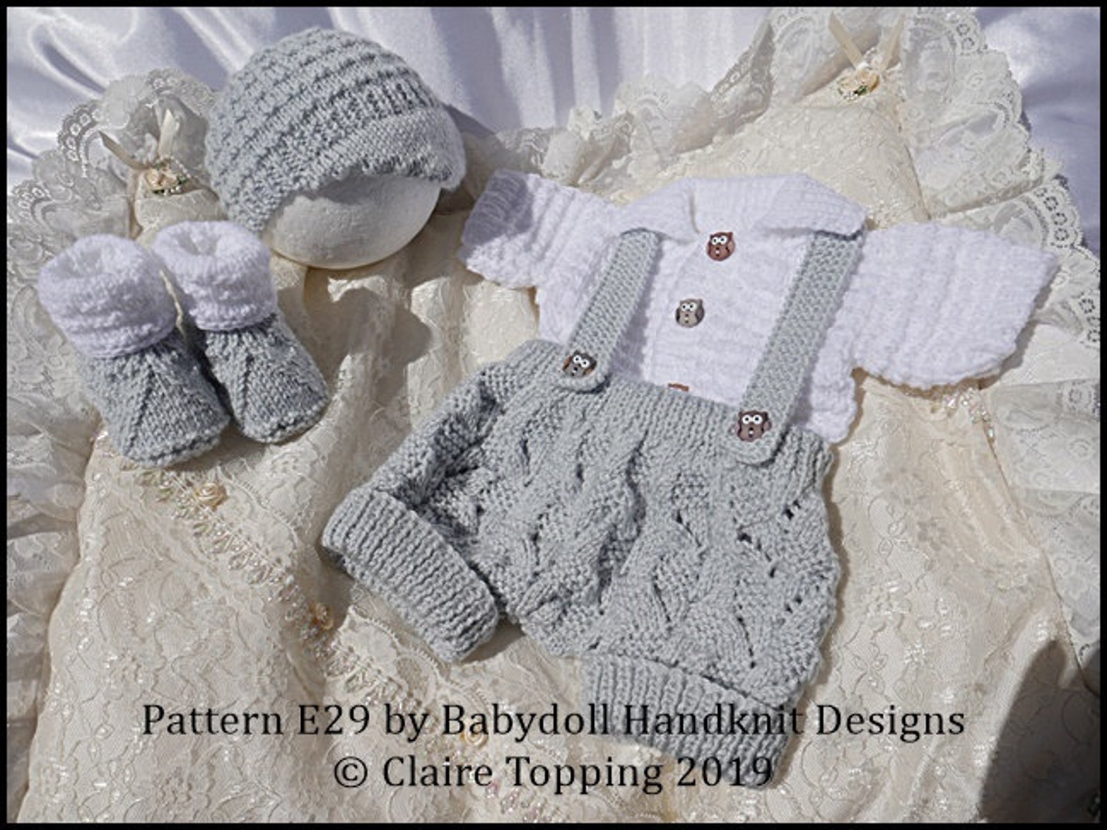 Knitting Pattern Traditional Shorts & Shirt Set 16-22 | Etsy