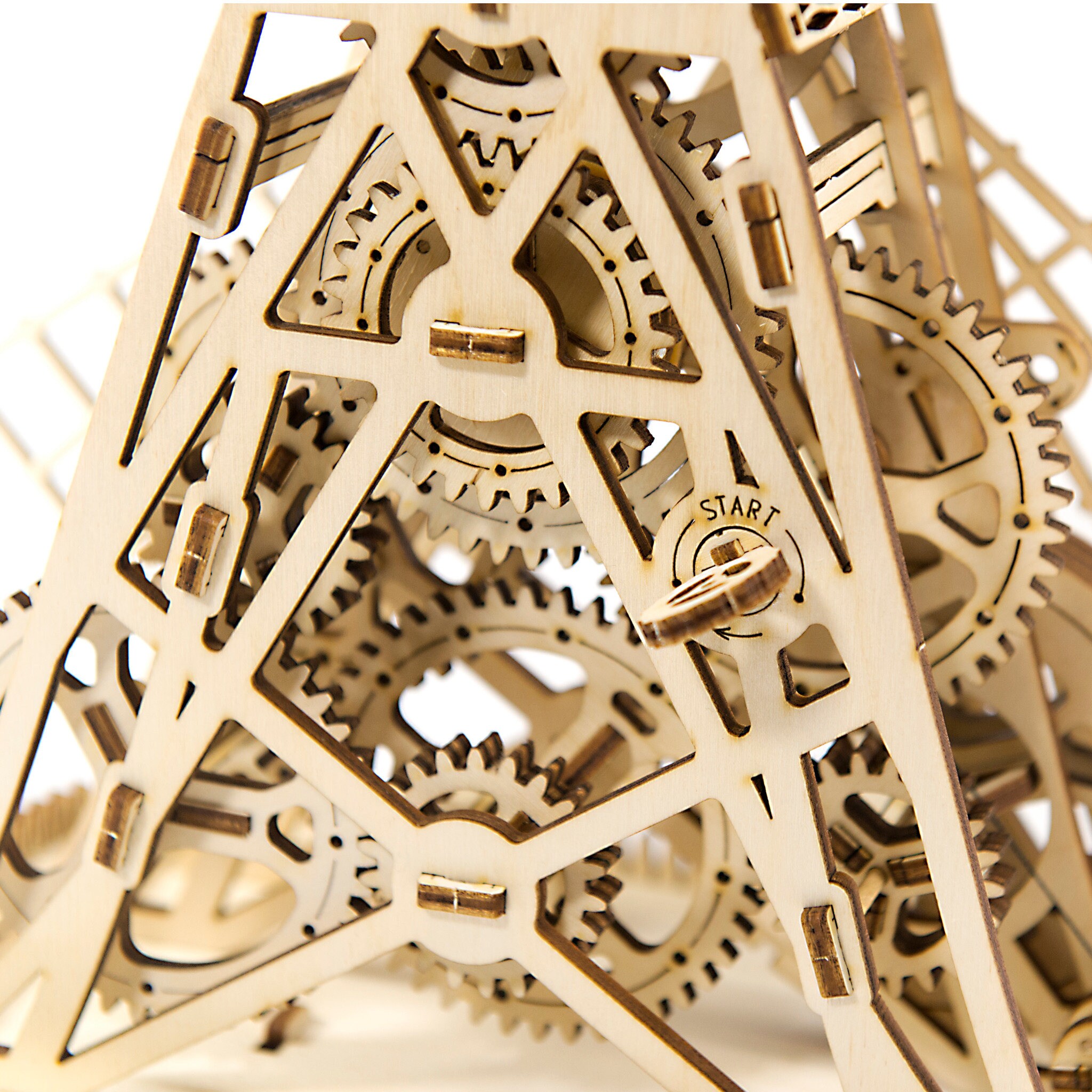 Windmill Wooden.City Mechanical Wooden Model Kit | Etsy