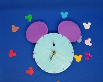 Mickey Mouse Kitchen Clock - Etsy