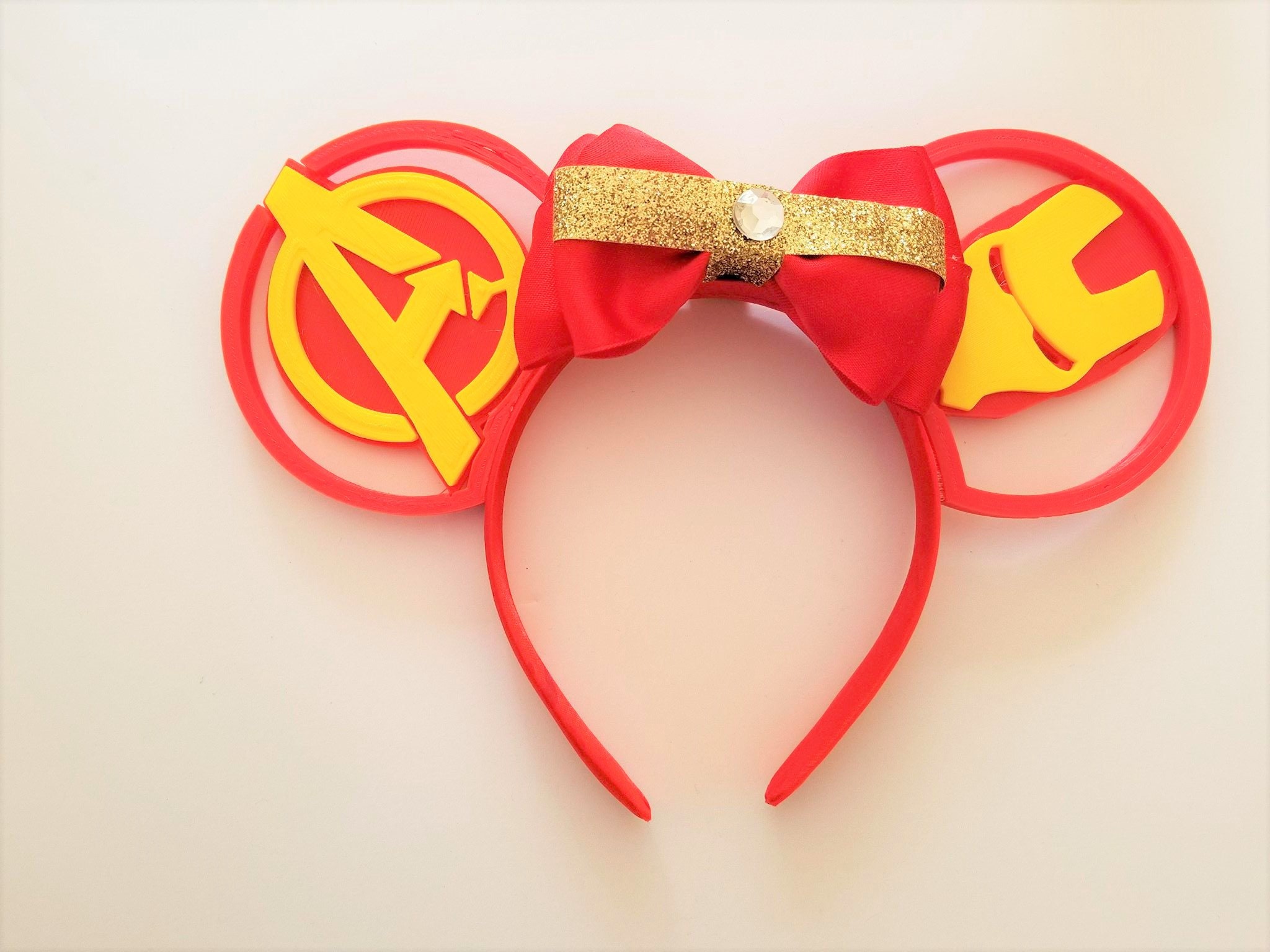 3D Inspired Ironman Mouse Ears - Etsy