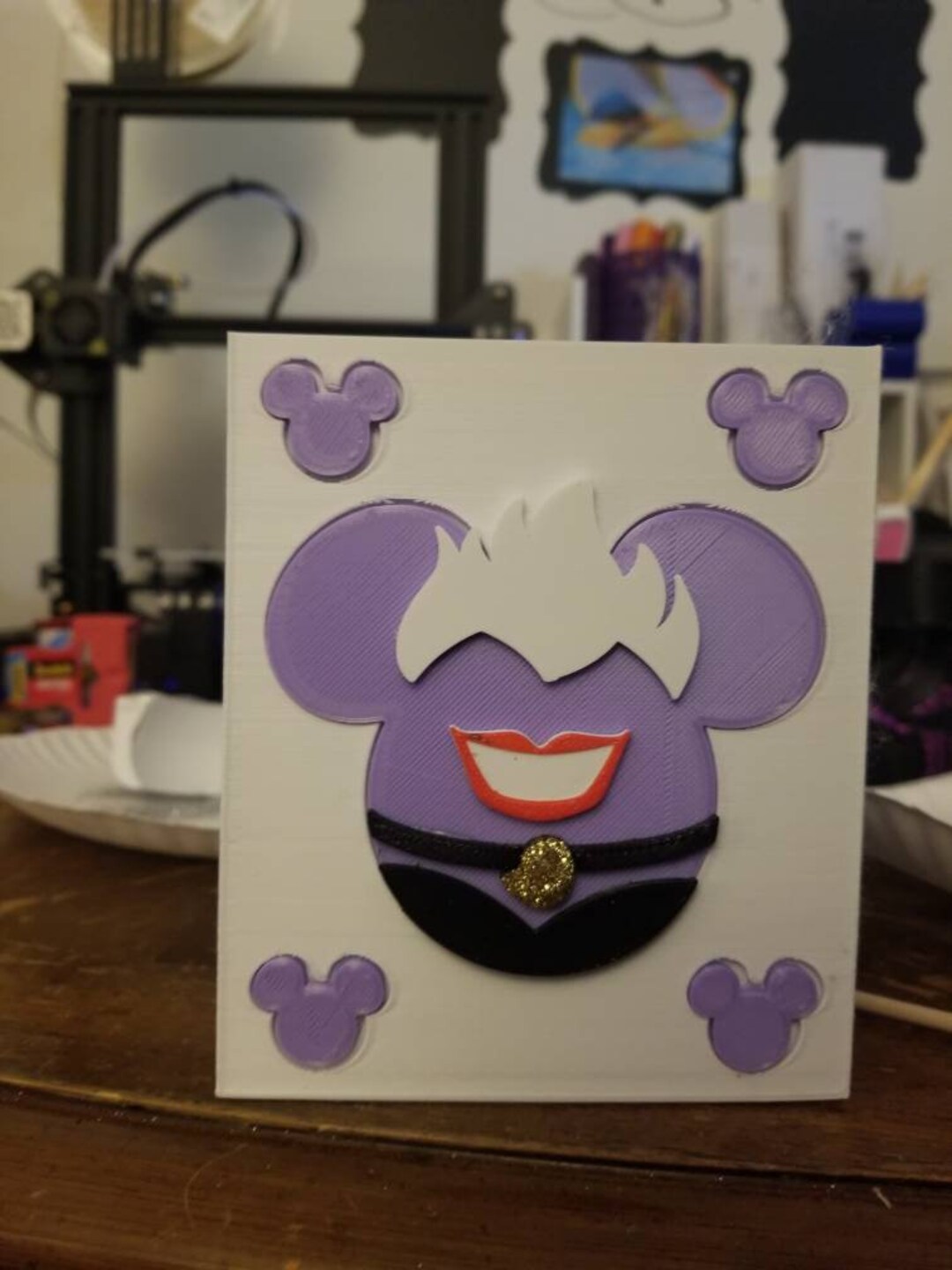 Disney Themed Pen/paint Brushes/makeup Brushers Holder - Etsy