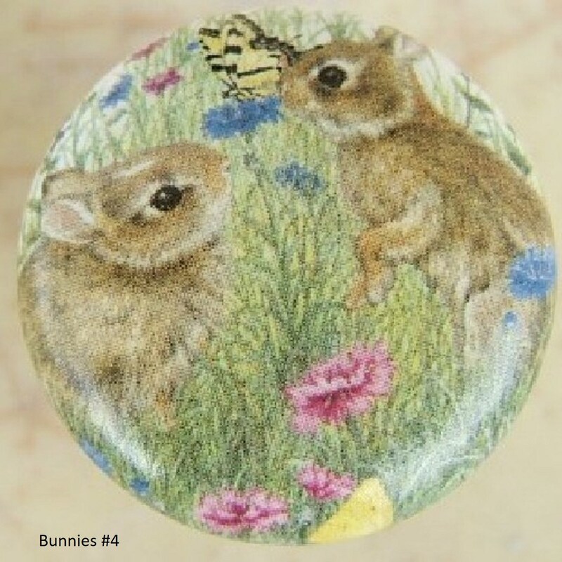 Rabbit Knobs - Etsy