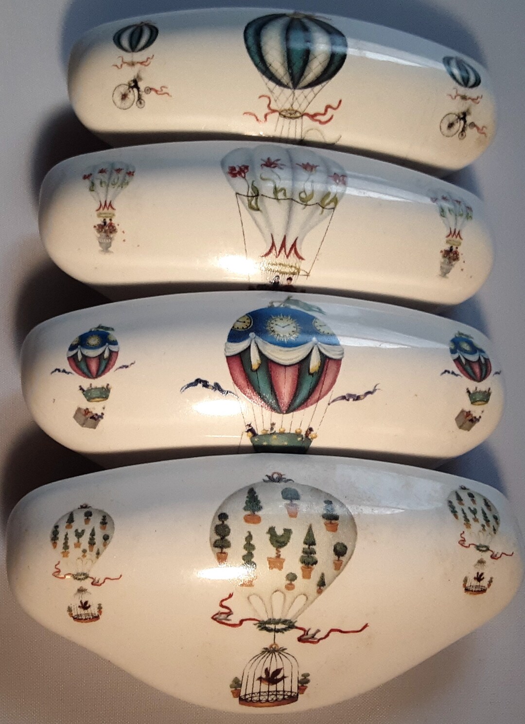 Hot Air Balloon Drawer Pull Ceramic Cabinet Kitchen Drawer Pulls @pretty@ Hardware - Etsy