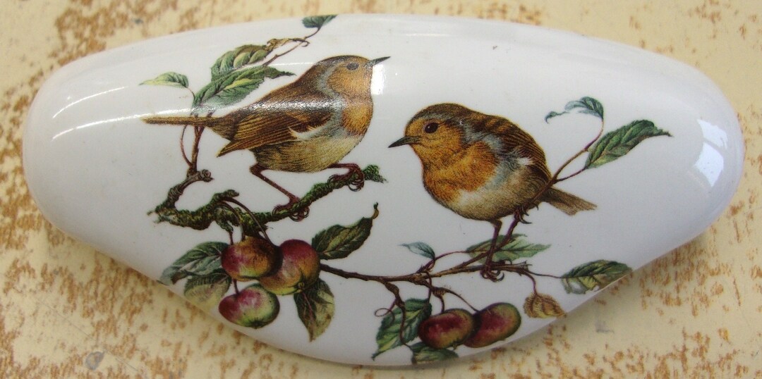 Domestic Bird 'wrens' CABINET Drawer Kitchen Hardware Door Pulls - Etsy