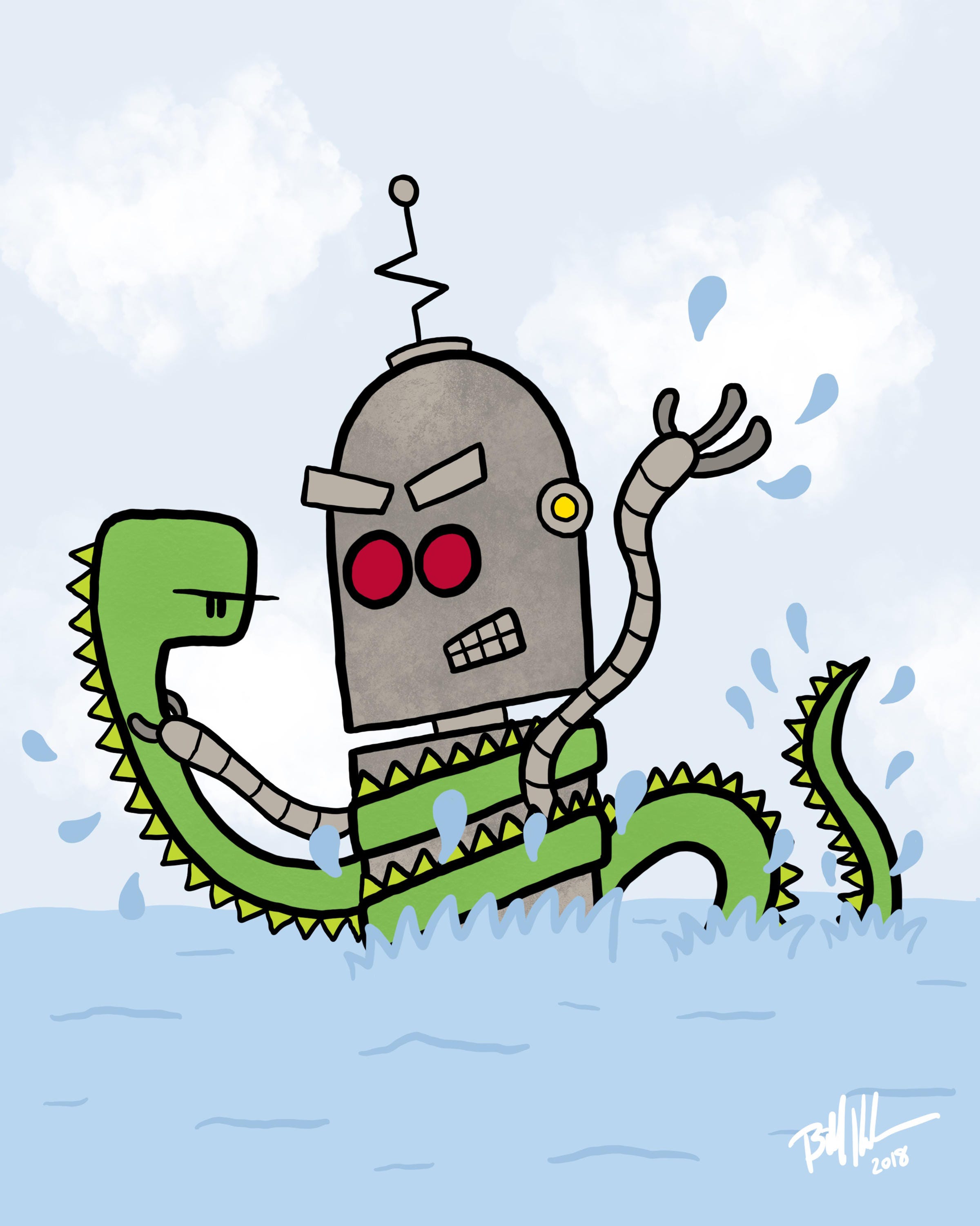 Dancing Robot Clipart Evil