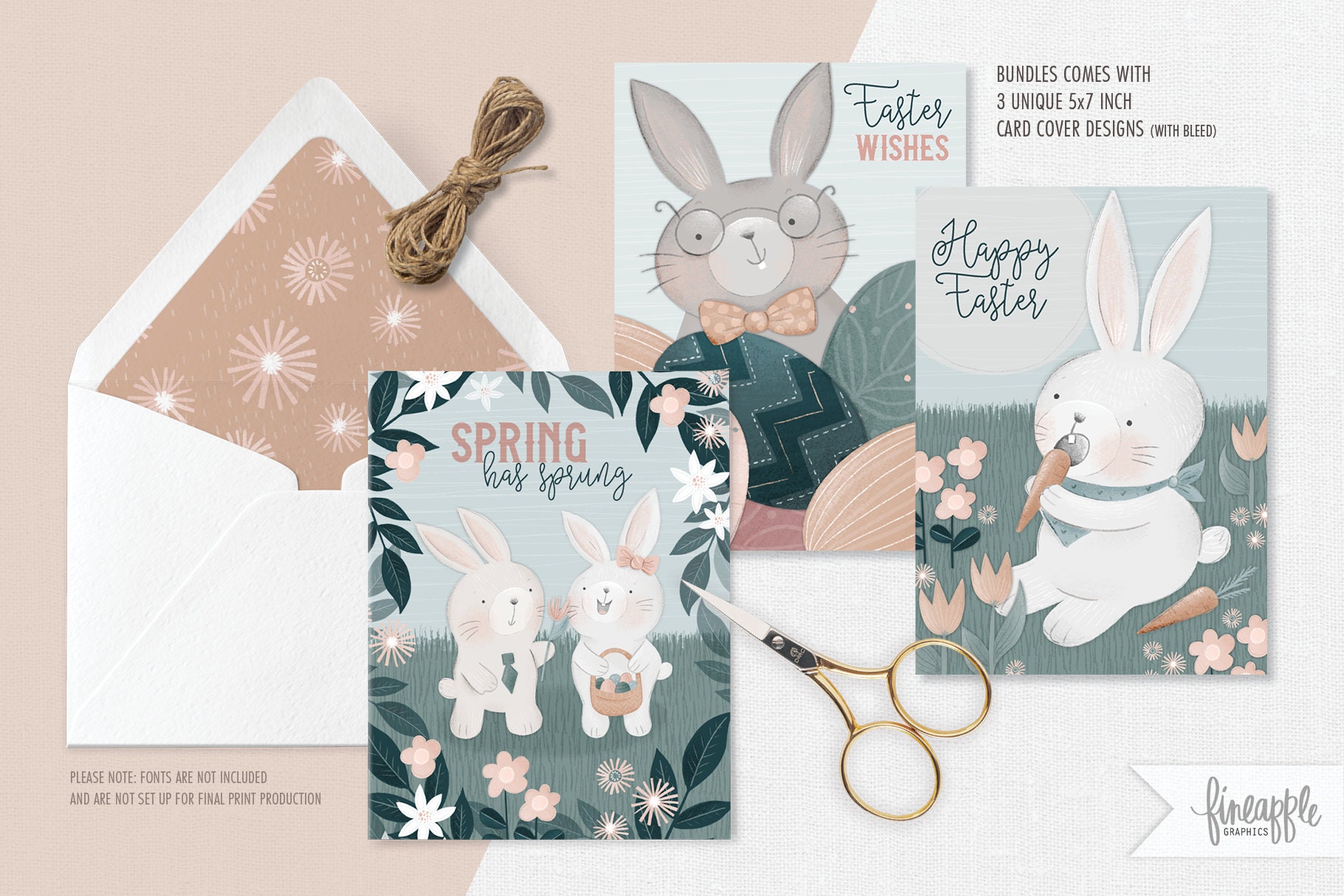 Easter Bunny Clipart, Cute Bunny Clipart, Easter Egg Clipart, Baby ...
